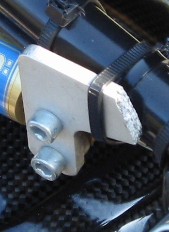 Ohlins rear, remote, preload adjuster mounting bracket - Pelican Parts ...