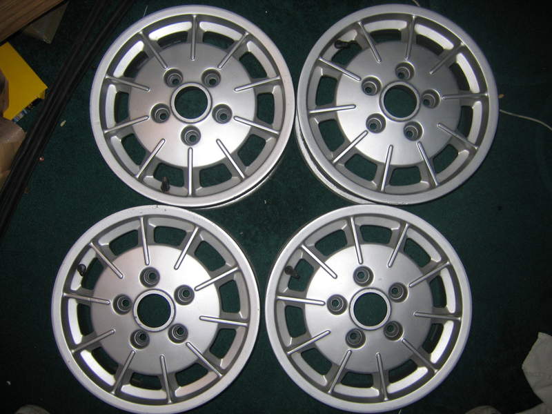 Set of 4 Mahle 5-lug Gas Burner Wheels - Pelican Parts Forums