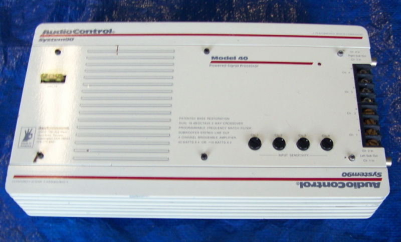 FS: Rare Vintage AudioControl System90 Model 40 Amp - Pelican Parts Forums