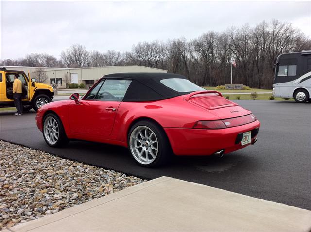 Beautiful Guards Red 993 Tip Cabriolet! - Pelican Parts Forums