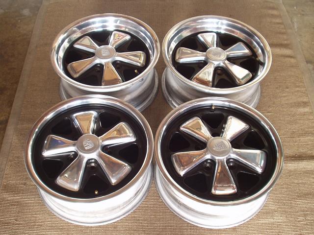 Restored set of early Fuchs wheels - Pelican Parts Forums