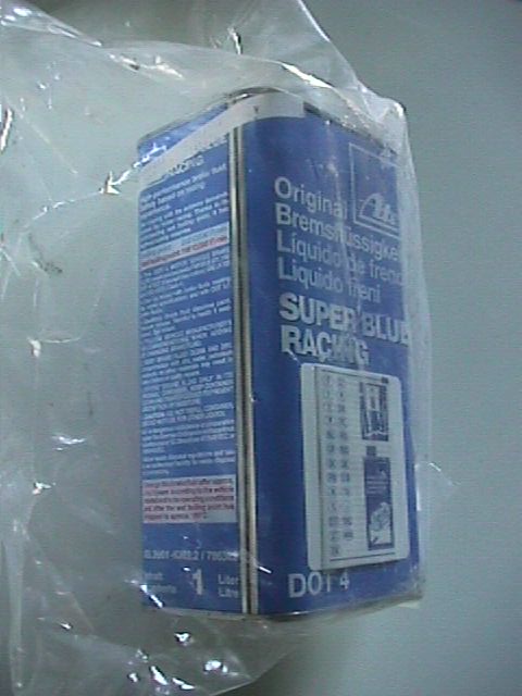 Ate Super Blue DOT4 racing brake fluid - Pelican Parts Forums