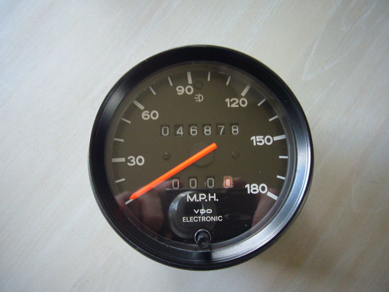 180 mph electronic vdo speedometer - Pelican Parts Forums