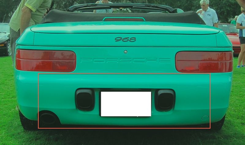 Looking for a Damaged 968 Rear Bumper Cover - Pelican Parts Forums