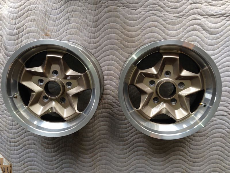 (2) 7 x 15 Cookie Cutter Wheels - refinished - Pelican Parts Forums
