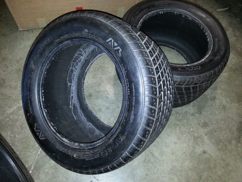 NLA - Yokohama AVS 15" Tires, Turbo/RSR 345 & 255 x 15's - Pelican ...