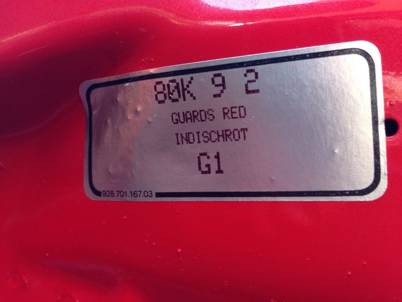It's official, my car is NOT Guards Red! - Page 2 - Pelican Parts Forums