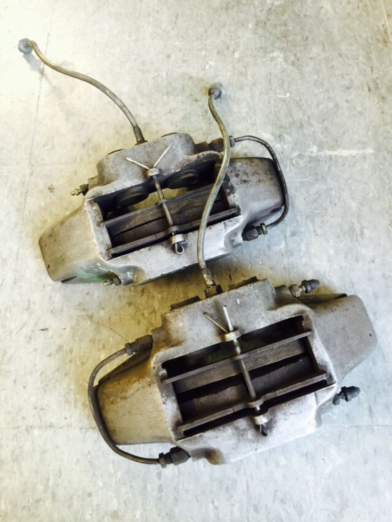 Hurst Airheart aluminum 4 piston front calipers 3.5" - Pelican Parts Forums