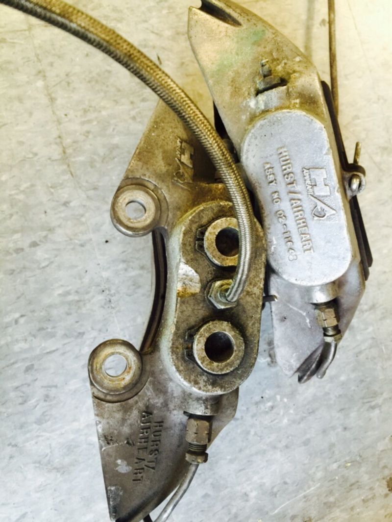 Hurst Airheart aluminum 4 piston front calipers 3.5" - Pelican Parts Forums