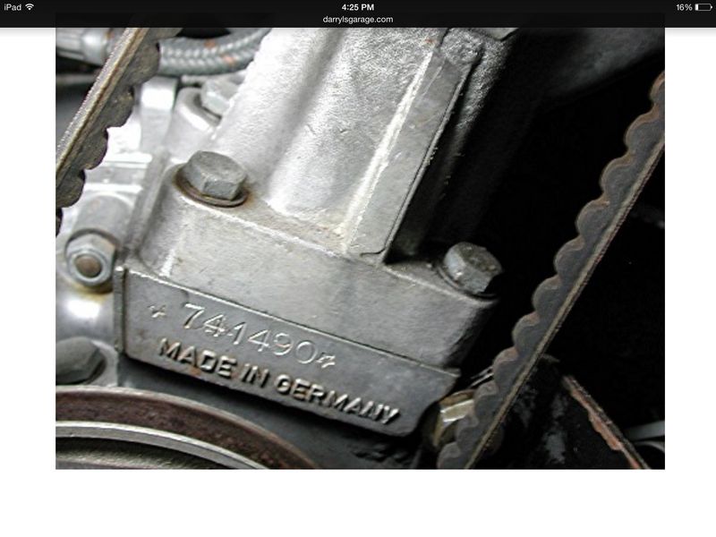 66 Engine S/N Suspect - restamp? - Pelican Parts Forums