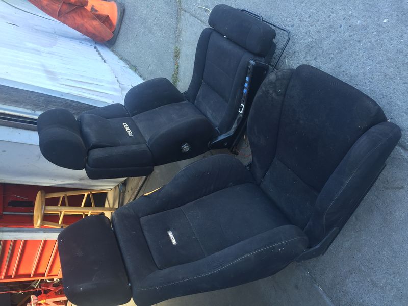 Pelican Parts Forums - FS 80's Recaro adjustable back seats