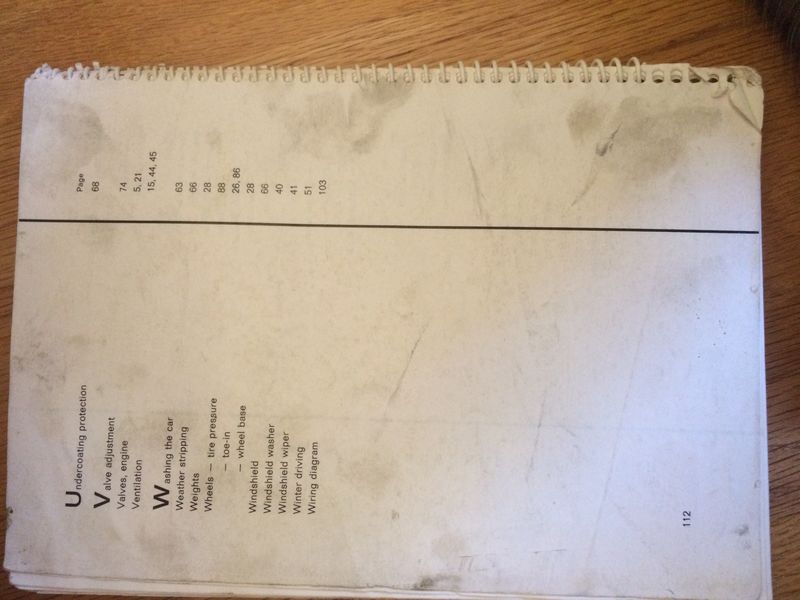 356C Driver's Manual and 356B Color Chart - Pelican Parts Forums