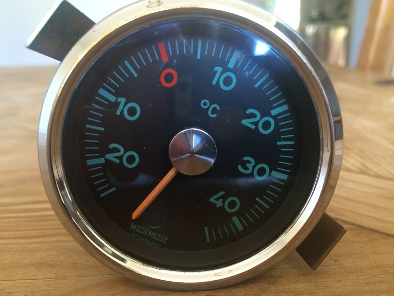 FS Nice Vintage Motometer Thermometer - Pelican Parts Forums