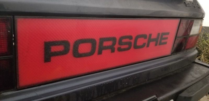 FS: Porsche 944 Rear Center Reflector Panel W/ LED - Pelican Parts Forums