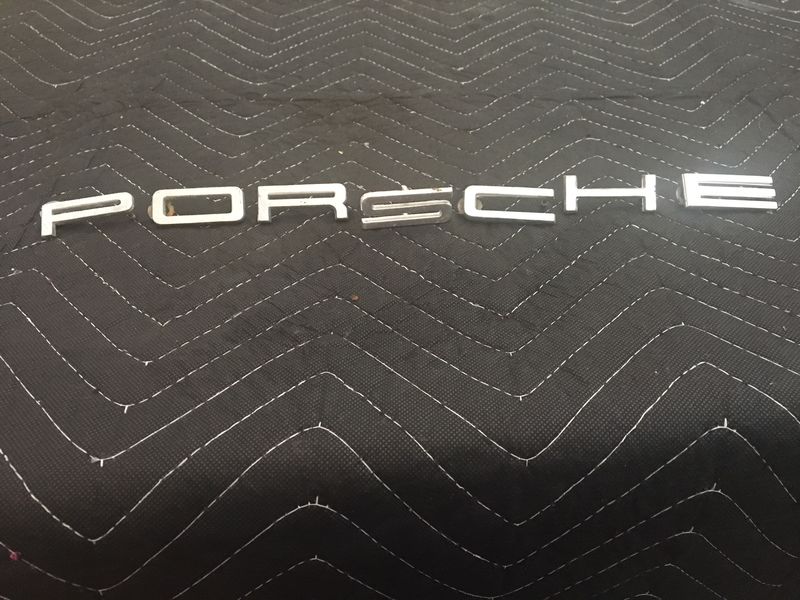 FS: Porsche Script individual letters 1967 - 1976 - Pelican Parts Forums
