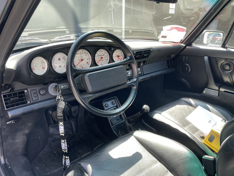 1989 Porsche 930 Turbo Cabrio (black/black) **34k miles** - Pelican ...