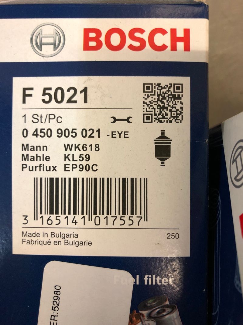 New Bosch CIS injection components - Pelican Parts Forums