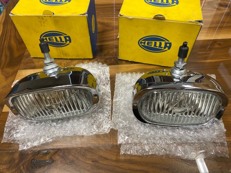 Hella 128 Driving Lights, New in Box - Pelican Parts Forums