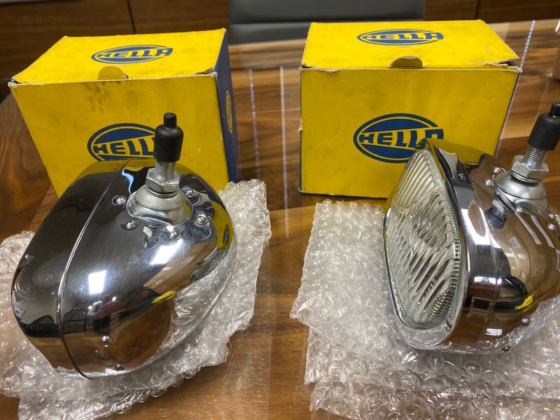 Hella 128 Driving Lights, New in Box - Pelican Parts Forums