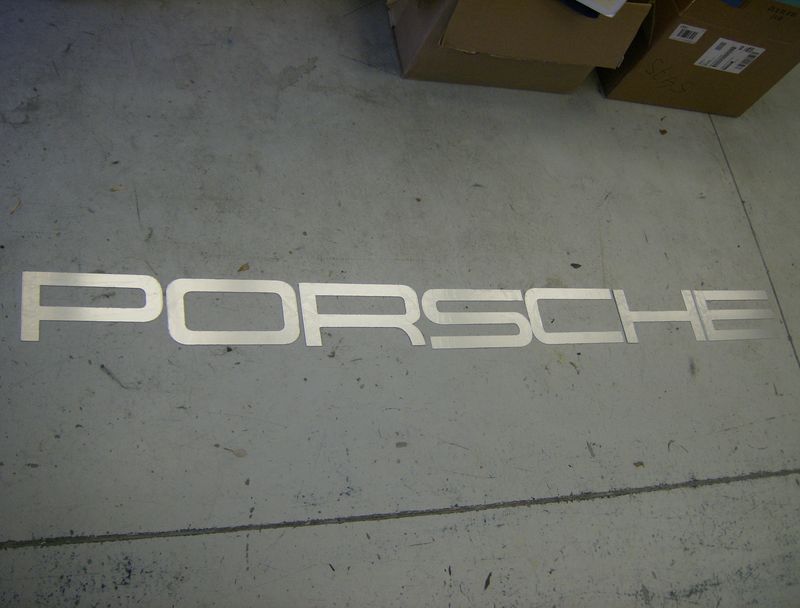 Pelican Parts Forums - Porsche wall art letters
