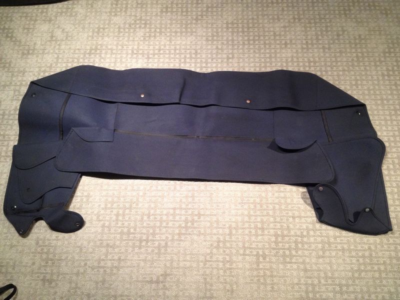 FS: 993 OEM Cab Boot Cover / Tonneau, Navy Blue - Pelican Parts Forums