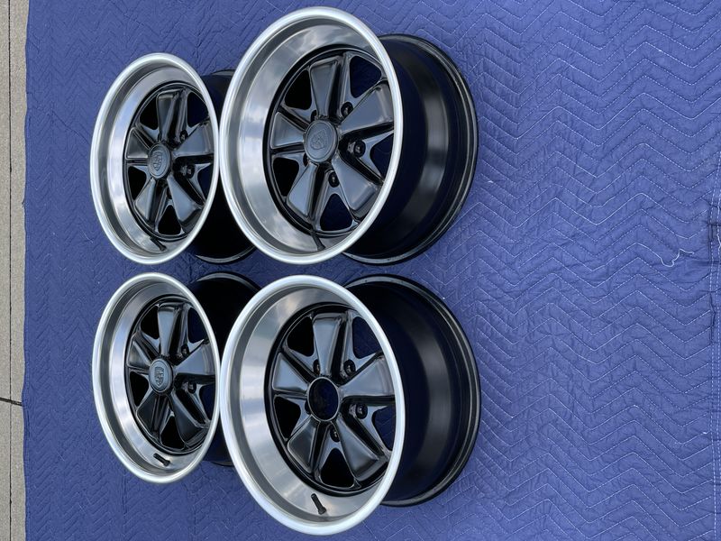 Porsche Fuchs rims for sale 7j x 16 and 8j x 16 OEM forged - Pelican ...