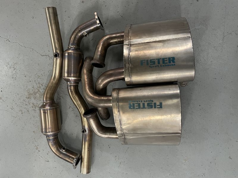 FS: Fister Sport Exhaust Stage 3 setup 996 - Pelican Parts Forums
