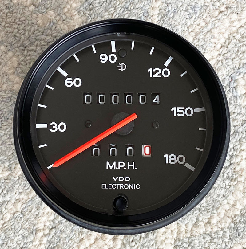 NOS NIB 180mph Electronic Speedometer - Pelican Parts Forums