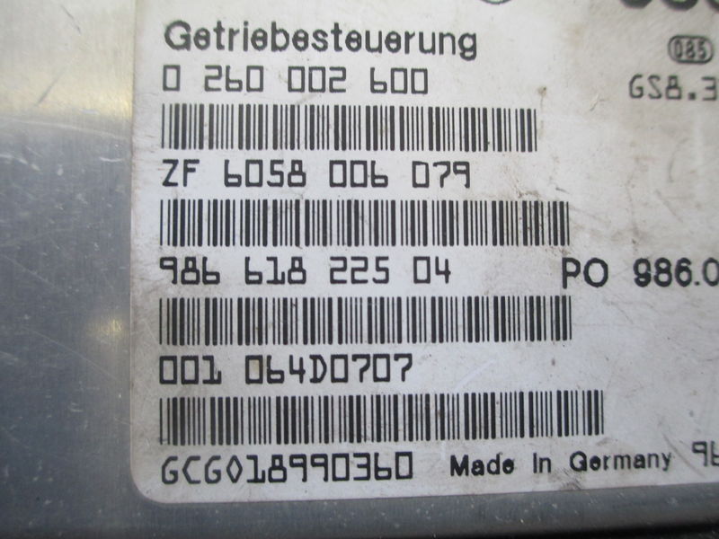 986 tiptronic transmission control unit - Pelican Parts Forums