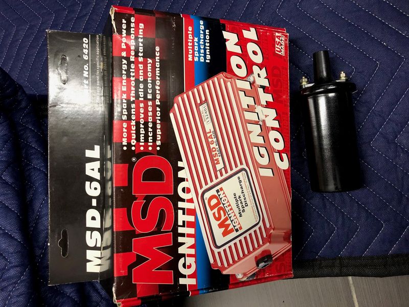 FS: Brand new MSD 6AL 6420 ignition box w/8222 blaster coil - Pelican ...