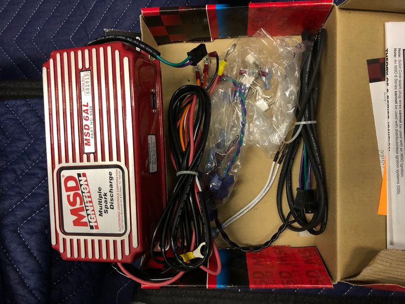 FS: Brand new MSD 6AL 6420 ignition box w/8222 blaster coil - Pelican ...