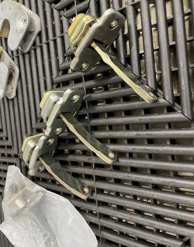 FA: NEW door check, reinforcement, and pins used original non coated ...