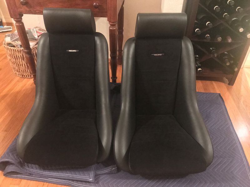 FS - vintage (authentic) Recaro Rallye 1 seats - restored - Pelican ...