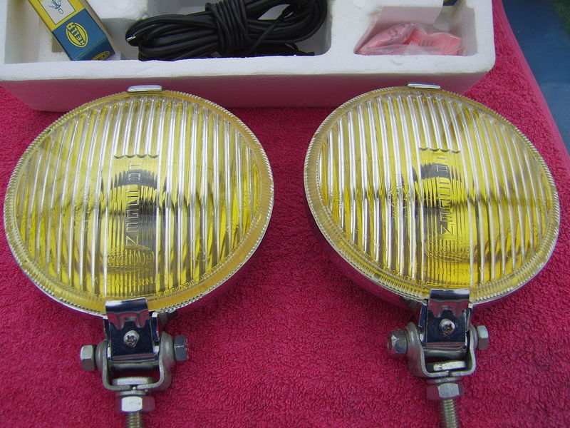 FS: Set NOS Hella Yellow Fog Lights - Pelican Parts Forums