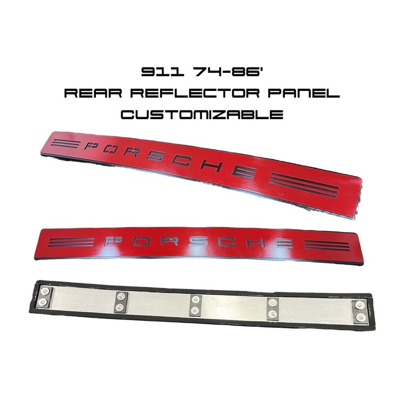 911 74-86 Rear Reflector Panel - Customizable! - Pelican Parts Forums