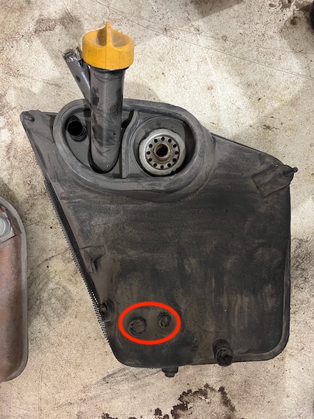 Oil Tank Outlet Block Off - Pelican Parts Forums