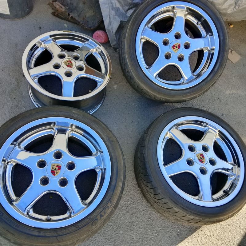 RUF Speedline Wheel Set 17" Chrome w/Caps - Pelican Parts Forums