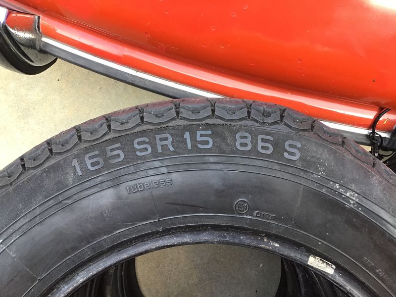 Vintage used Pirelli p3 tires. 165 R15 - Pelican Parts Forums