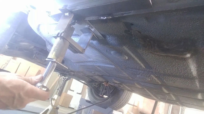 Crushed In Pinch Weld Fix Idea With Video - Pelican Parts Forums