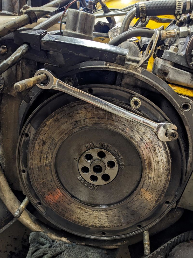 removing stuck flywheel bolts - Pelican Parts Forums