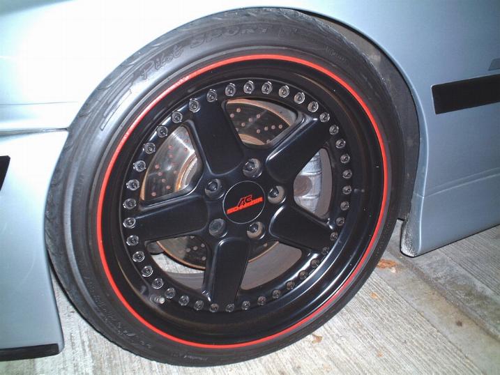 Anyone have pics of painted ACS wheels?